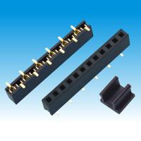 China 2.0 mm Height 5.8 Single Row Female Header Connector SMT U Type Contact for sale