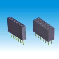 China 2.0 mm H 6.5 Single Row Female Header Connector Straight Y Type Contact for sale