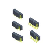 China 2.0mm Pitch H6.35 Dual Row Female Header Connector SMT Y Type Contact 1.5A 500V for sale