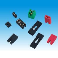 China 2.54mm Pitch 6.5mm Height Mini Jumper Connector Black Gold Flash 1.5A for sale