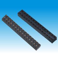 China 2.54 mm Height 3.5 Single Row Female Header Connector Straight Y Type for sale