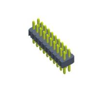 China 1.27mm Dual Row Right Angle Pcb Header 20mΩ Max Contact Resistance for sale