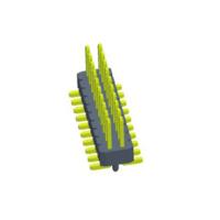 China 1.27mm Dual Row Right Angle Pcb Header 20mΩ Max Contact Resistance for sale