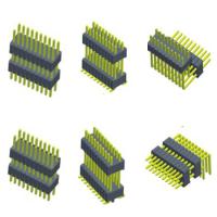 China 1.27*2.54mm Board Spacer Dual Row Straight SMT for sale