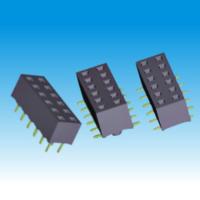 China H 4.5 Dual Row Female Header Connector , Smt Header Connector U Type Contact for sale