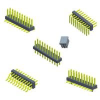 China 2.00mm Pin Header Dual Row SMT 1.5A 500V Board Spacer Connector for sale