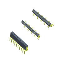 China 2.54mm Pitch Single Row Female Bottom Entry Connector 3A 1000V for sale