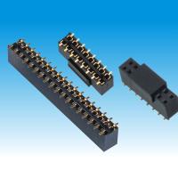 China SMT Dual Row Female Header Connector 2.54mm Pitch U Type 5.0mm Height for sale