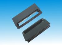 China Black Durable Card Edge Connector 2.54mm Pitch IDC Type Wear Resistant for sale