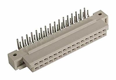 China Industrial DIN 41612 Connector Female Header Dual Row DIP Type High Precision for sale