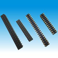 China Height 6.0 2.54mm Header Connector , Single Row Straight Pin Header for sale