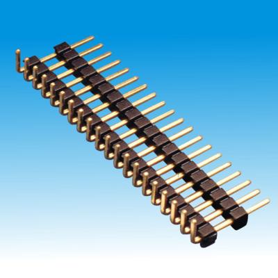 China 2.54mm Pin Header Board Spacer Single Row Straight Right Angle for sale