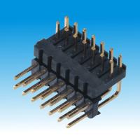 China 2.54mm Pin Header Board Spacer Dual Row rRight Angle for sale