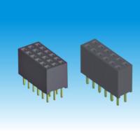 China H 10 2.54 Mm Female Header Connector Triple Row Straight High Precision for sale