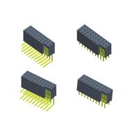 China H 10 2.54 Mm Female Header Connector Triple Row Straight High Precision for sale