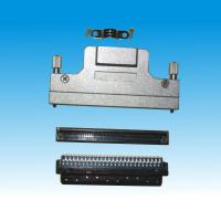 China HPDB CN DB SCSI Connector , Right Angle Header Connector Zinc Alloy Sheel for sale