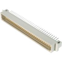 China DIN 41612 Dual Row Male Header Right Angle Connector 64 Pin 3A for sale