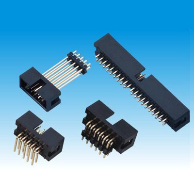 China Industrial Box Header Connector , 2.54mm Straight Pin Header Stable Performance for sale