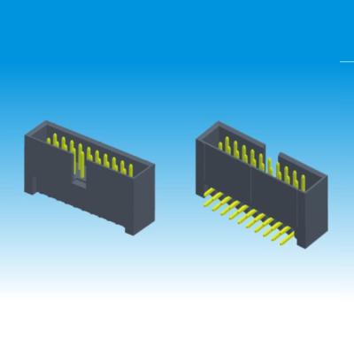 China Box 2.54mm Header Connector Height 13.6 Rated Current 1.5 AMP Power Systems Use for sale