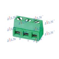 China Green Color 5.08 mm Screw Terminal Blocks Female DIP Type for Machine for sale