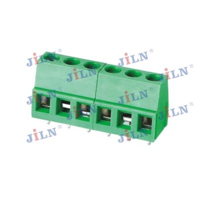 China Female Straight Pcb Screw Terminal Block 7.5 Mm H 14.3 Stable Performance for sale