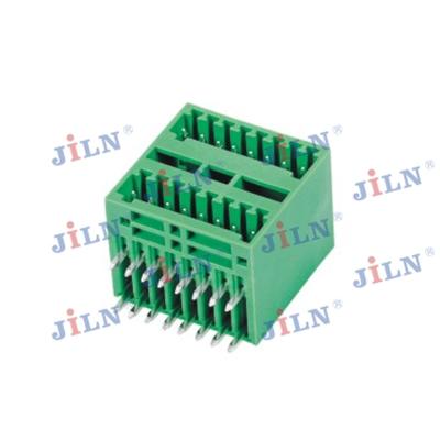 China Green Color 2.50mm or 2.54mm Pitch Pluggable Terminal Blocks Pcb Application for sale