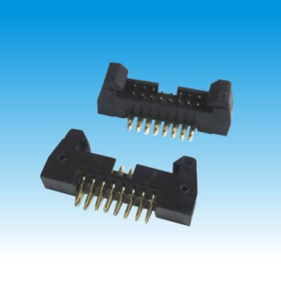 China Short Latch Male Pin Header Connector , 2mm Pitch Header Straight Connector for sale