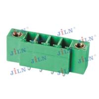 China NI Plating Pluggable Terminal Block Pcb 500mΩ Min Insularion Resistance for sale