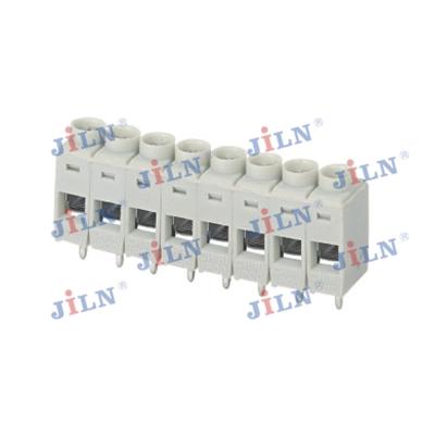 China Grey 5 Mm Pitch Pcb Screw Terminal , Straight Female Header Connector for sale