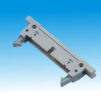 China 2.54mm Pitch IDC Type Ejector Header Connector with Mounting Ear Gold Flash 1.5A for sale