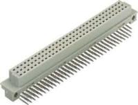 China Right Angle DIN 41612 Connector , Female Header Connector Three Row for sale