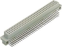 China Right Angle DIN 41612 Connector , Female Header Connector Three Row for sale