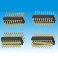 China Industrial 1.27mm Machine Pin Headers Male Type 60V AC/DC Voltage for sale