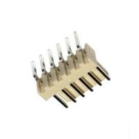 China 5.0A 2.54mm Right Angle Single Row Wafer Connector Wire to Board for sale