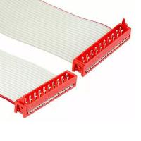 China Male Header IDC PA6T TE 1.0A Flat Ribbon Cable Assembly for sale