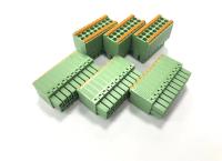 China 15EDGKNH 3.5mm 2 Row Pluggable Terminal Block Female Header for sale