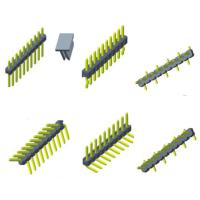 China Single Row 1.5 AMP 2.0mm PA6T Male Pin Header For PCB for sale