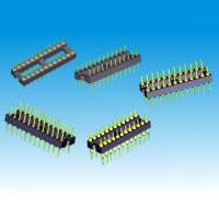 China PPS 1.778 Pin ul94v-O 3.0A IC Socket Male Headers 10mm Length for sale