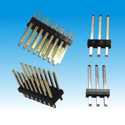 China 2.5 x5.2 Pitch Dual Row Polyester LCP Pin Header Connector 5A for sale