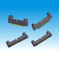 China 1.27MM Ejector PA9T Insulator PCB Header Connector 1.0 Ampere for sale