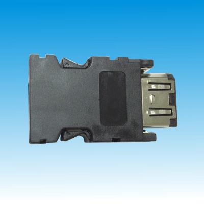 China IEEE1394 Phosphor Bronze 10P PBT Insulator SCSI Connector for sale