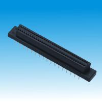 China PBT Insulator SCSI HPDB Plastic Straight Connectors 68P For PCB for sale