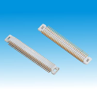 China 50Pin Male H1.2 8 0.5mm Pitch PCB Board to Board Connector LCP for sale