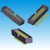 China 1.27x2.54mm Box Header SMT Connector 500VAC 1.0AMP Straight Angle for sale