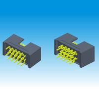 China 1.27x2.54mm Box Header Straight Connector PCBA 500VDC 1.0AMP for sale