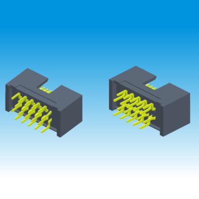 China 1.27x2.54mm Box Header Straight Connector PCBA 500VDC 1.0AMP for sale