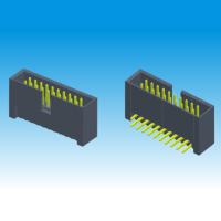 China SMT Soldering PA9T 8.9 200VAC 28P Box Header Connector for sale