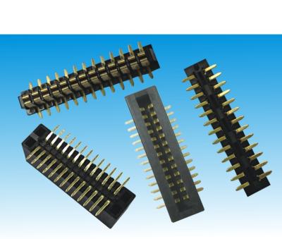 China Male Header Card Edge Connector 2.00mm Pitch 26P 0.5A PA9T SMT for sale
