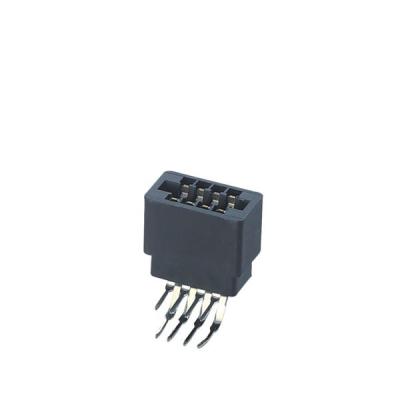 China Female Header LCP 1.25mm Pitch Card Edge Connector 0.5A 200V for sale