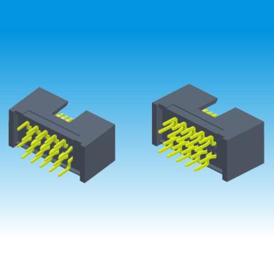 China H10.5 Four Row 56P Polyester LCP Box Header Connector DC3 for sale